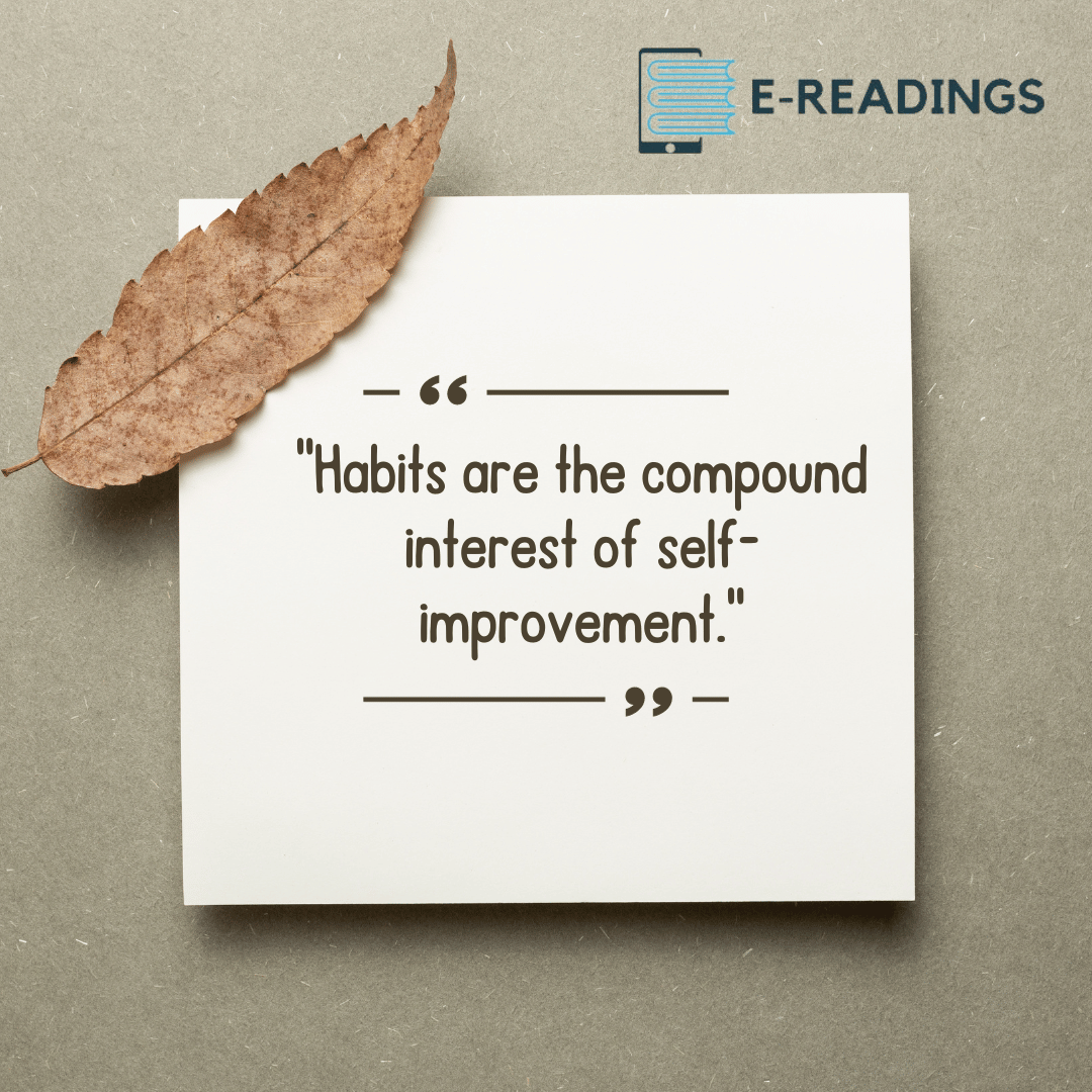 Atomic Habits By James Clear : Build Good Habits & Break Bad Ones